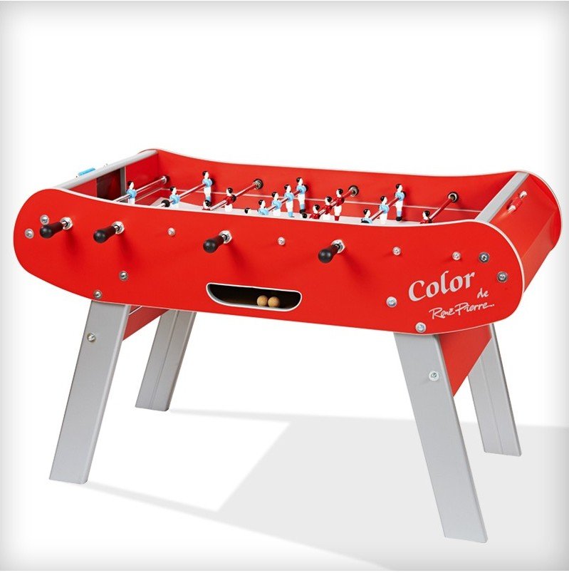René Pierre Color Red Foosball Table - FREE SHIPPING