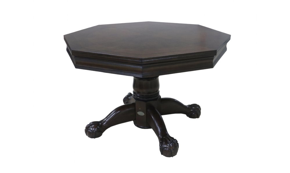 3 in 1 Table - Octagon 48 w/ Bumper Pool in Espresso by Berner ...